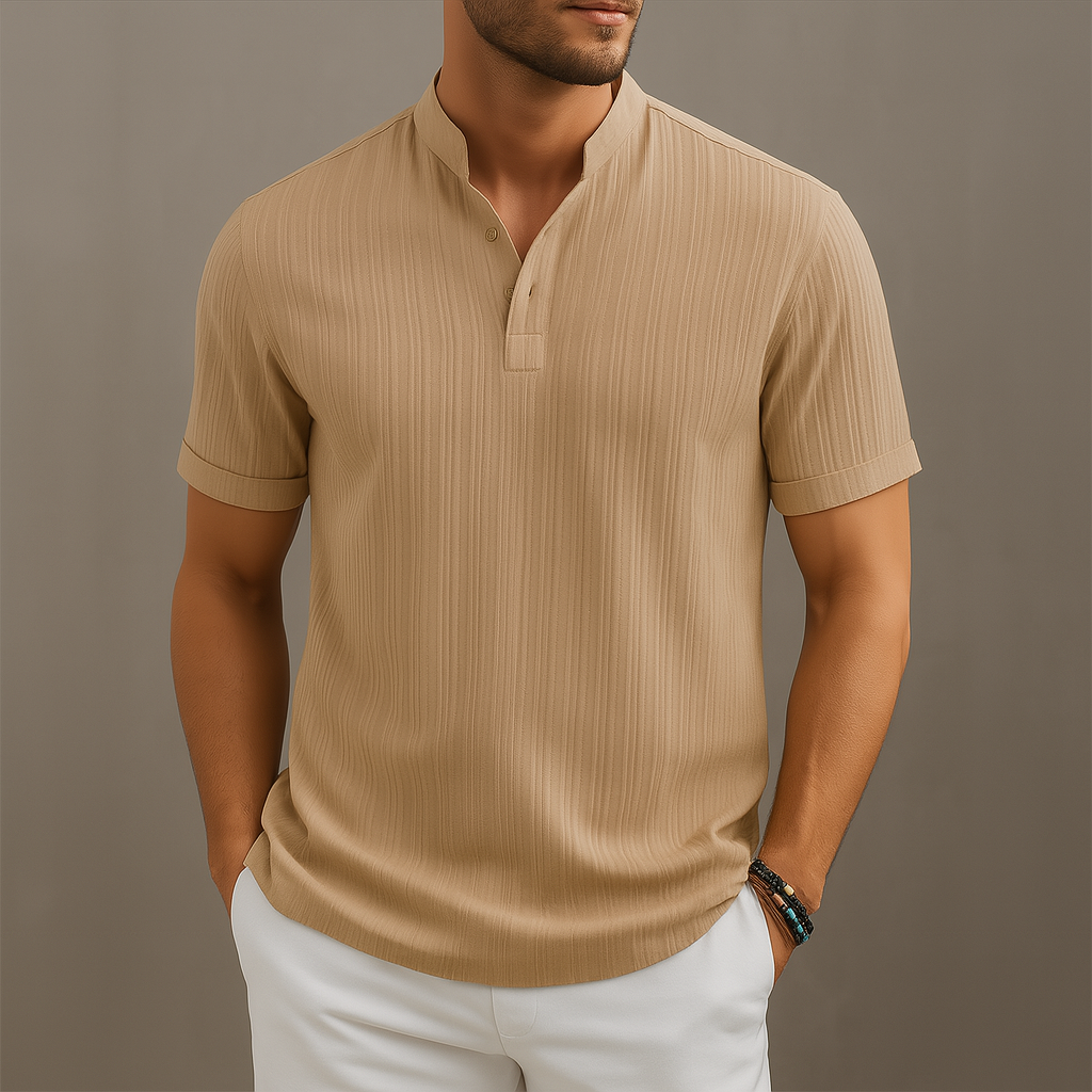 Chemise Polo Darwin En Lin – CasaDiGiu Paris